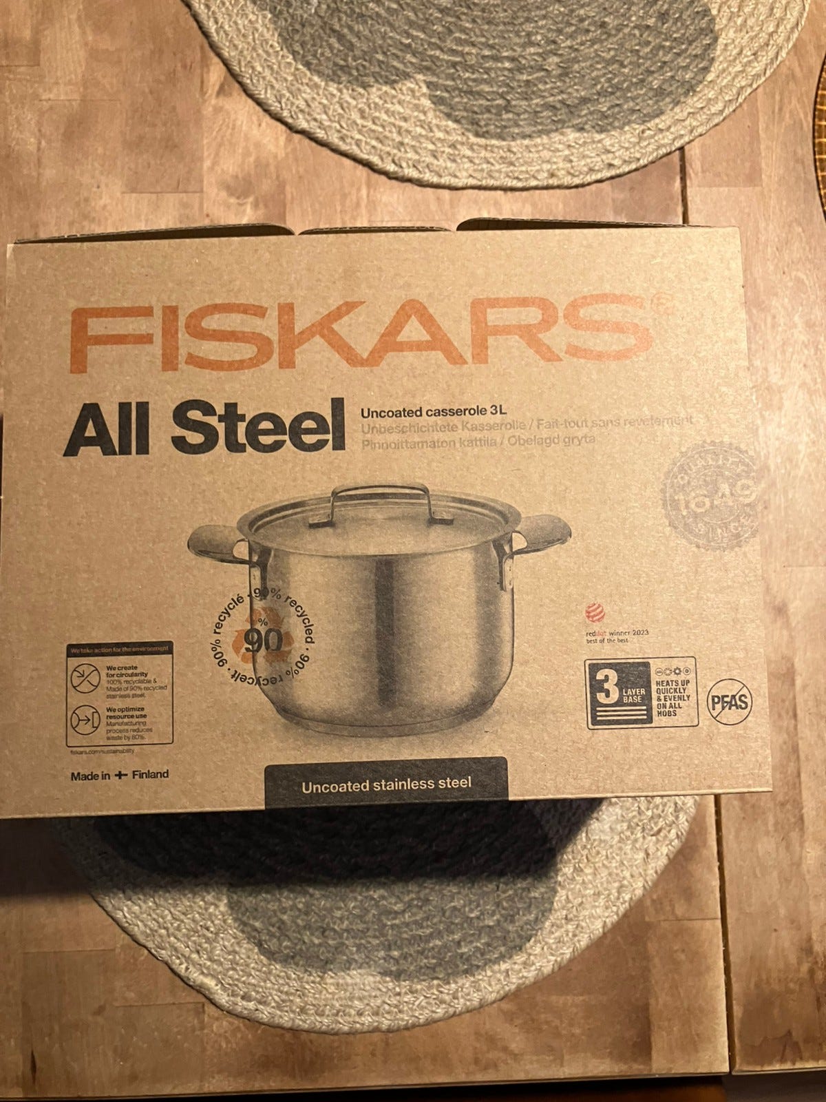 Uusi Fiskars All Steel kattila | Tori