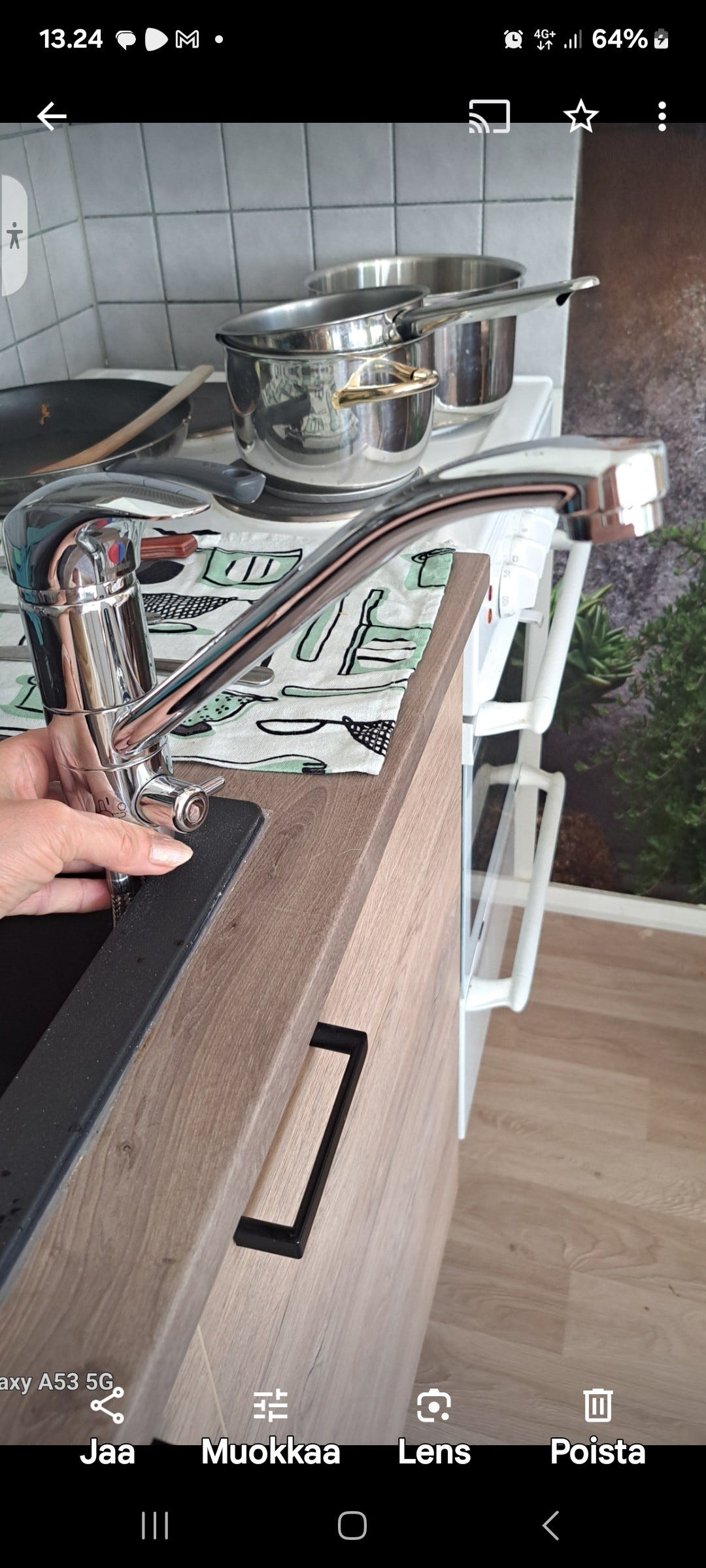 Damixa Space keittiö hana,, pesukone liitännällä | Tori