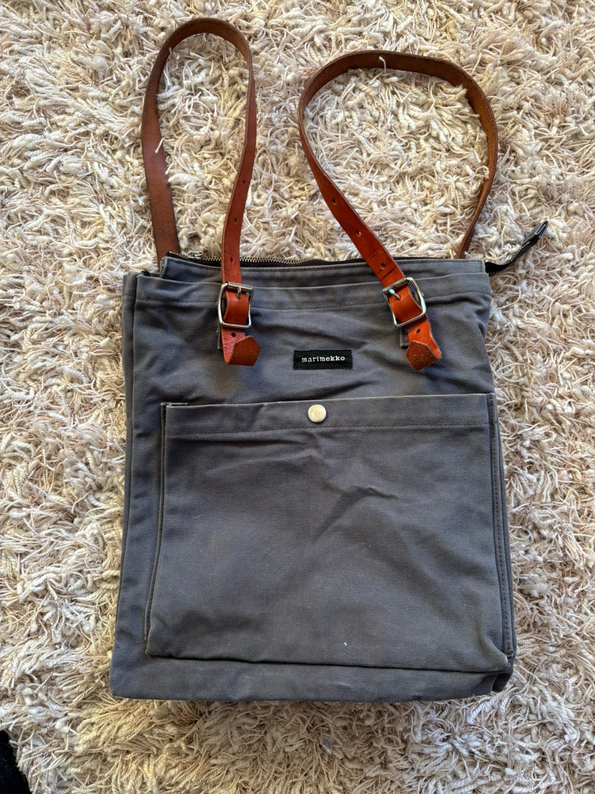 Marimekon harmaa Eppu-reppu | Tori