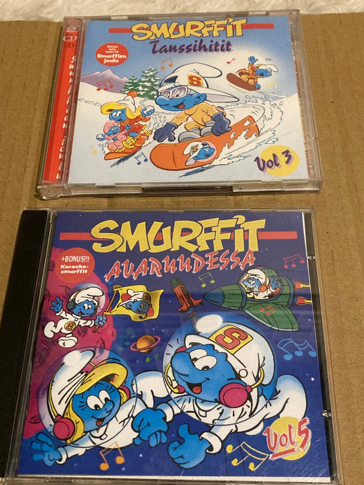 Smurffit cd 2 kpl | Tori