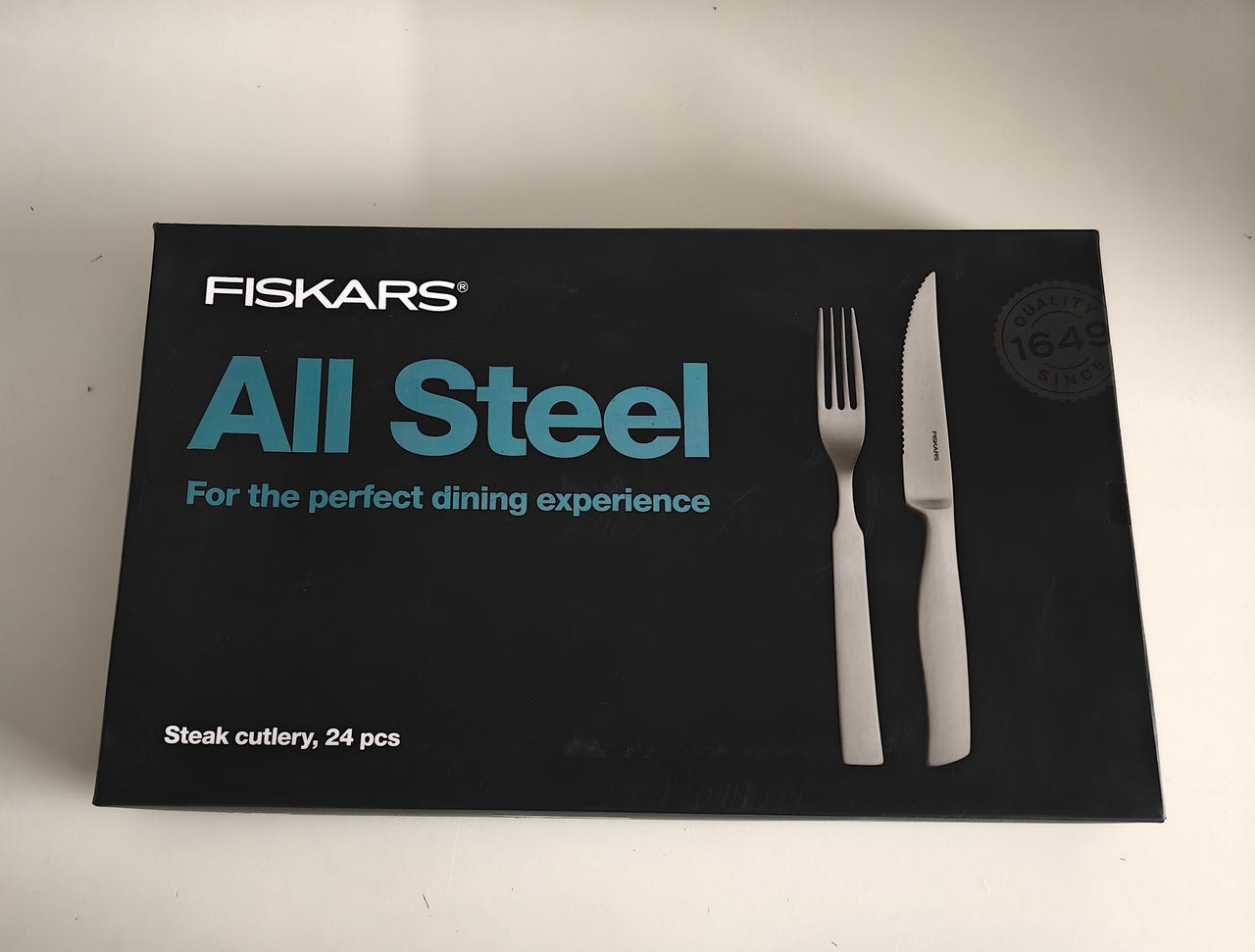 Fiskars All Steel pihviaterimet 24 osaa | Tori