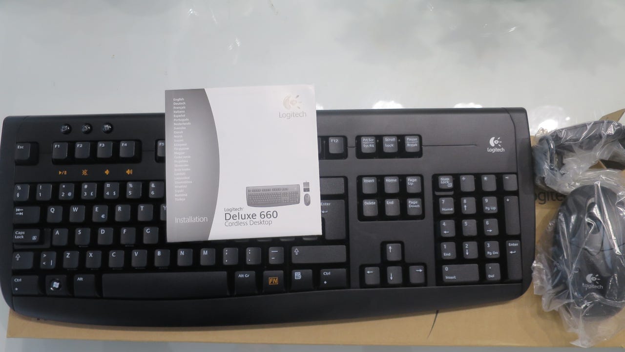 Logitech Media keyboard Elite, langaton näppäimistö | Tori