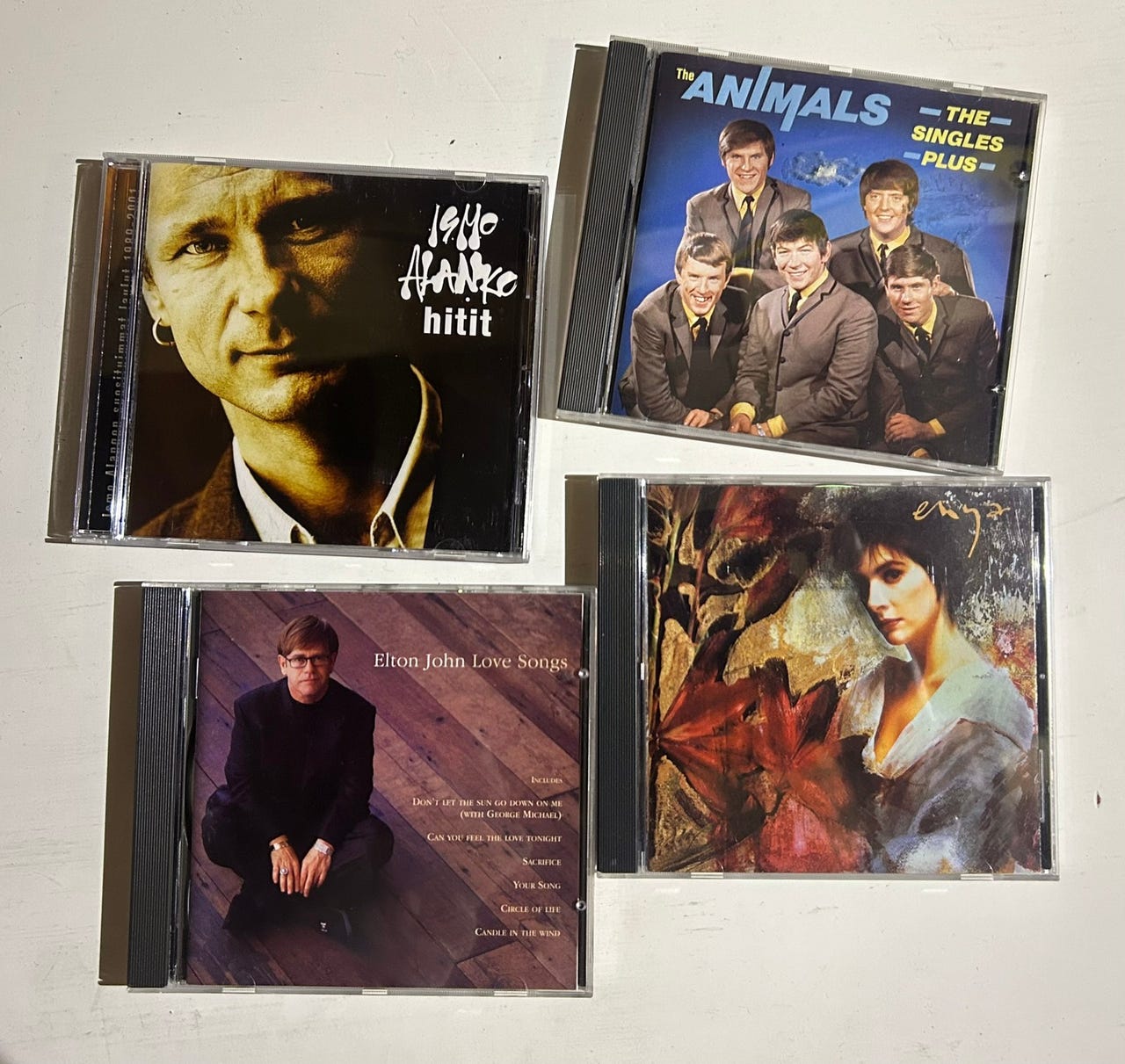 Hyväkuntoisia CD-levyjä (A-G) | Tori