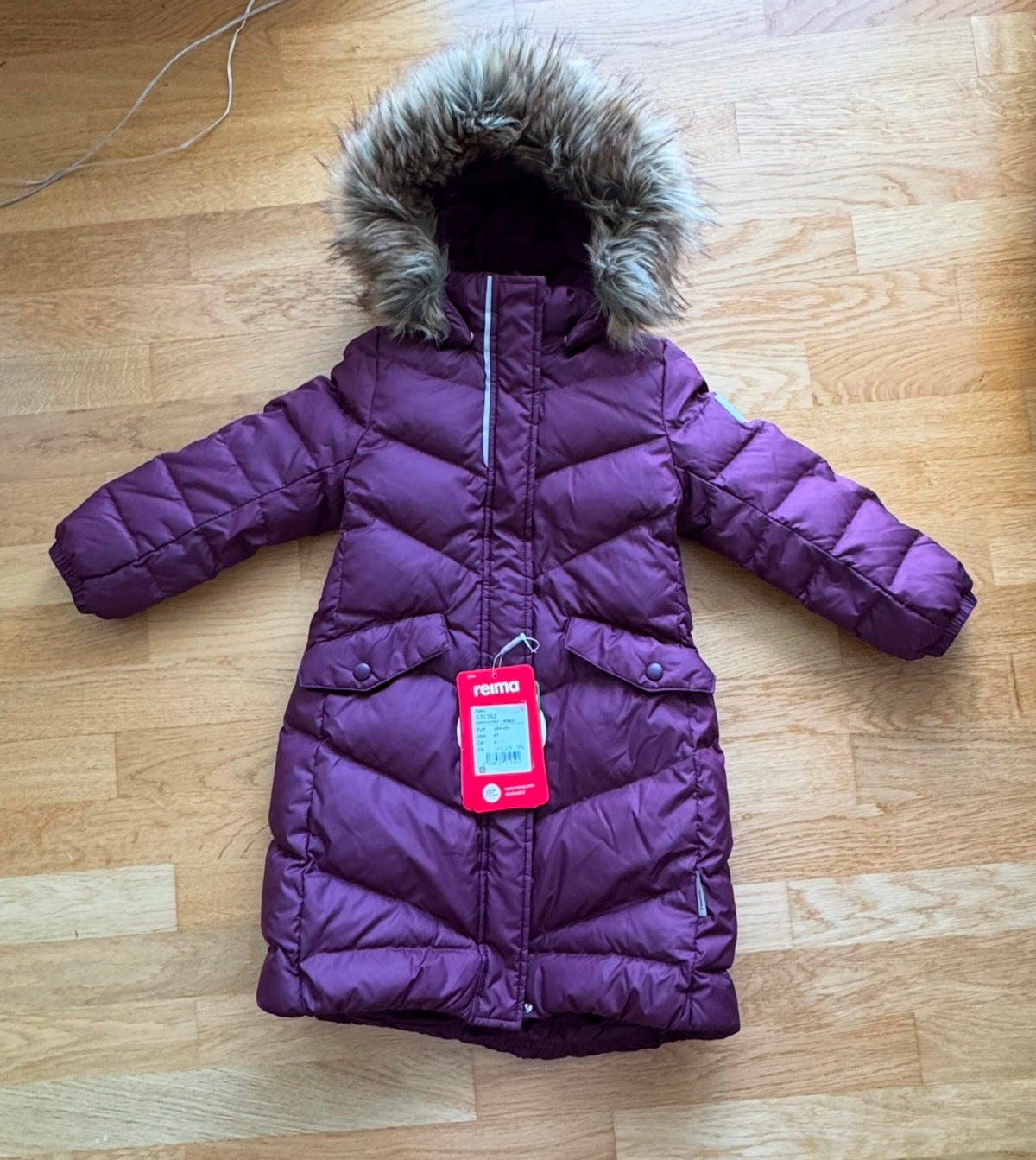 Reima Satu pitkä untuvatakki | Tori