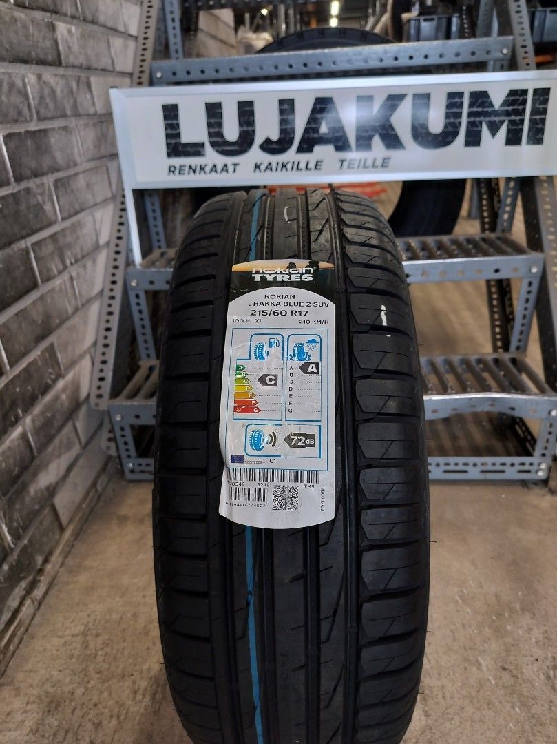 Kesärenkaat Nokian Hakka blue 2 SUV 215/60-17 | Tori