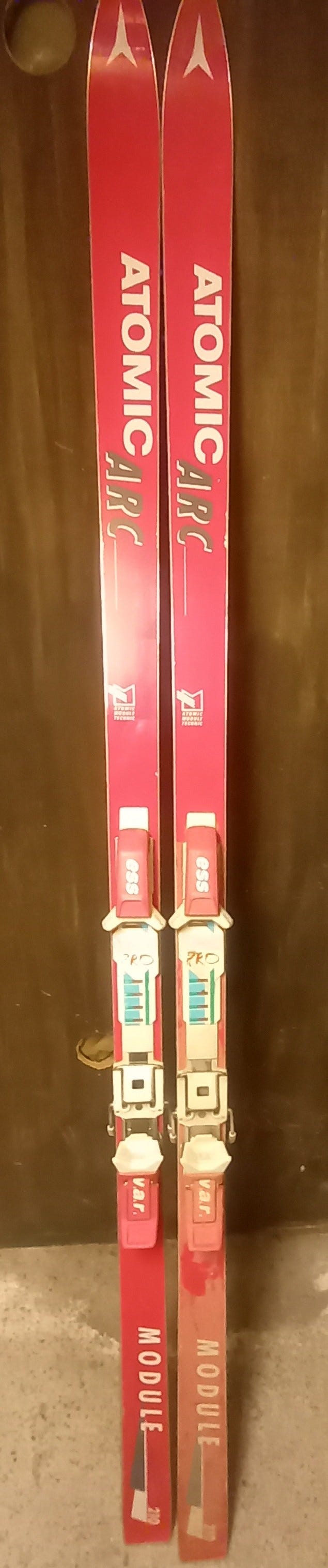 Atomic ARC GS 210 sukset + salomon 91 monot koko n. 42-43 (Salomon koko ...