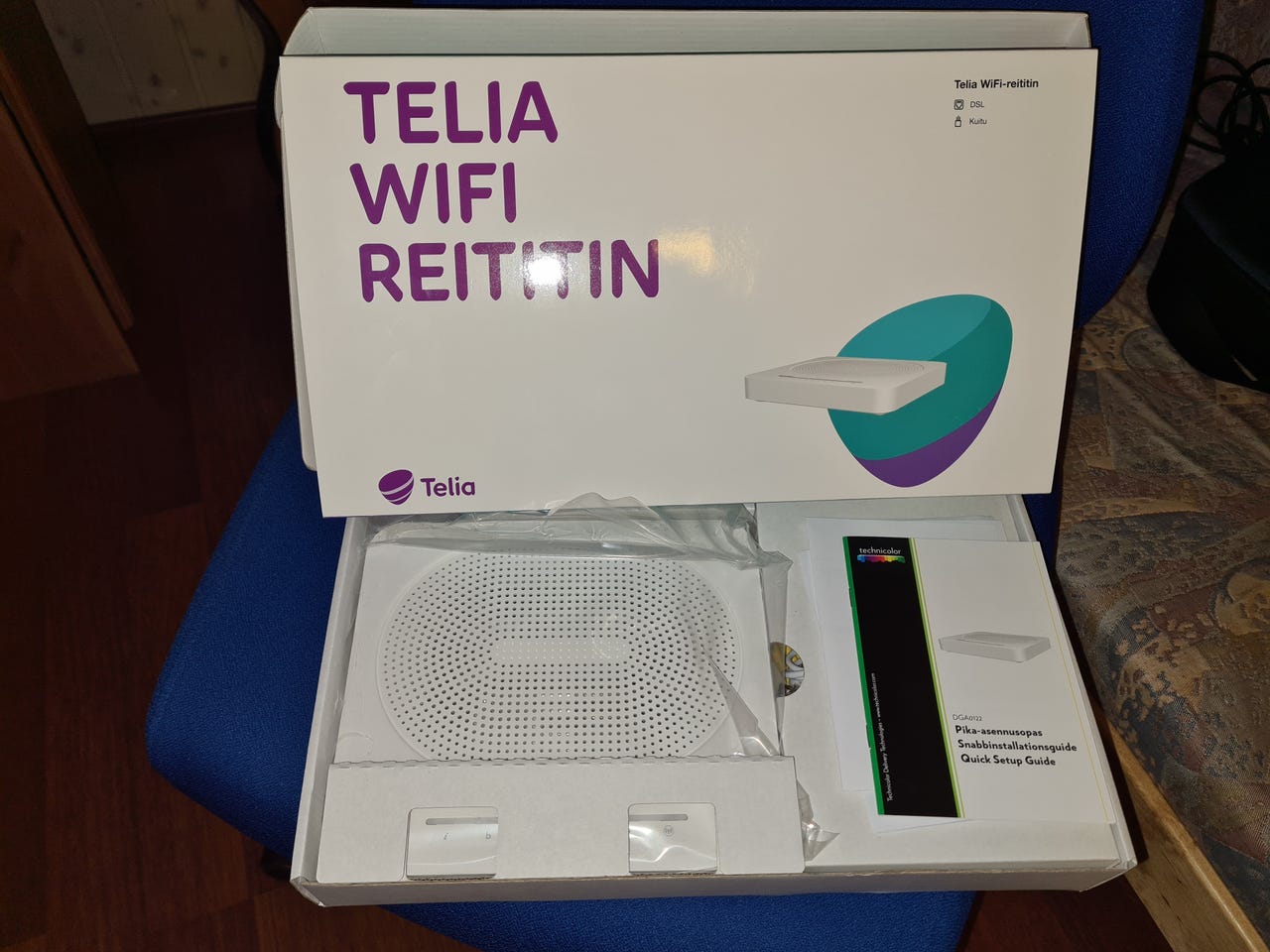 Telia X1 - Technicolor DGA0122 -reititin | Tori