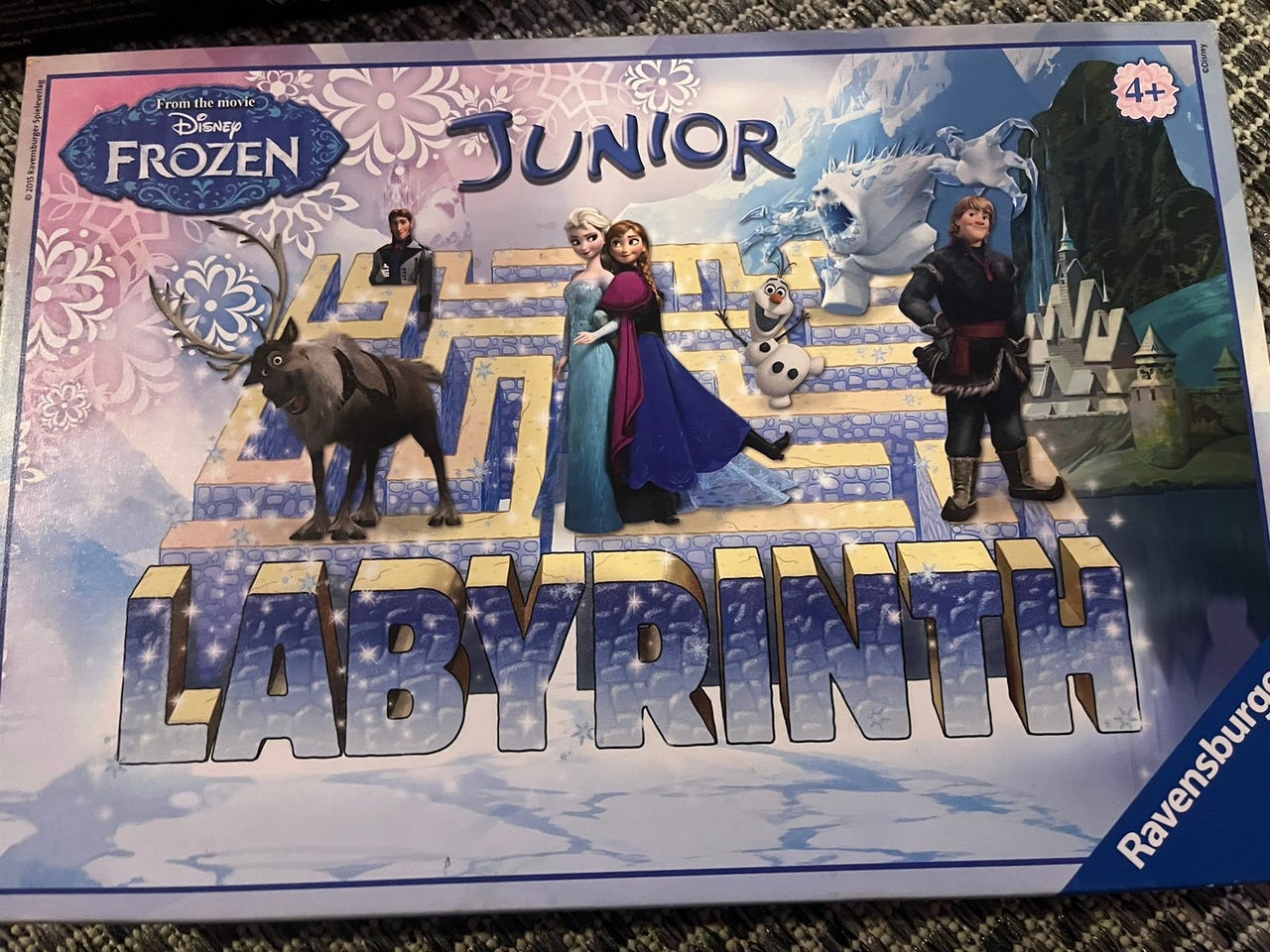Junior frozen labyrinth peli | Tori