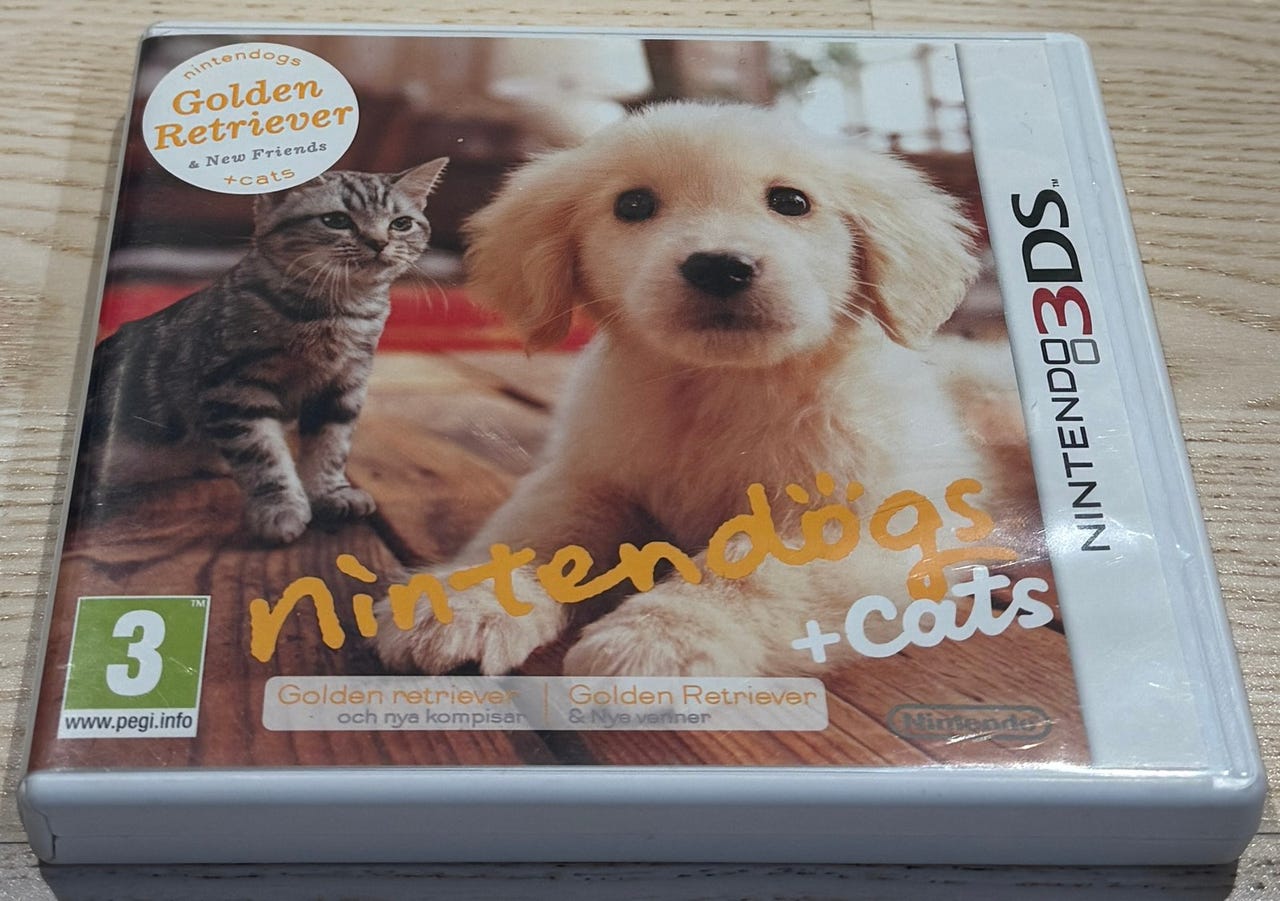 Nintendo 3DS nintendogs + cats: Golden Retriever & New Friends (CIB) | Tori
