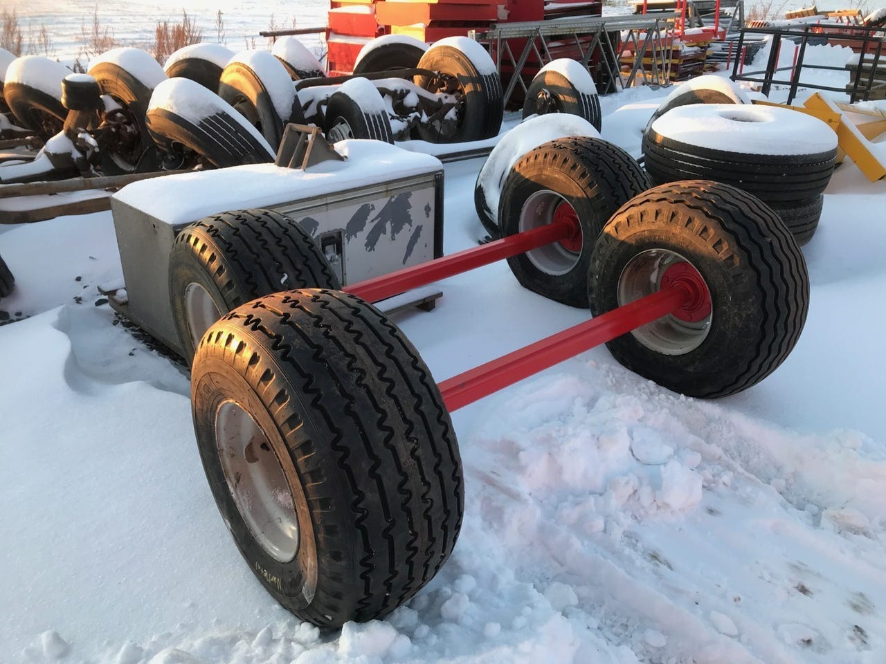 Uusi akseli 400/60-15,5 renkain | Tori