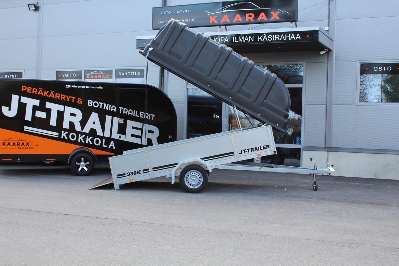 Peräkärry JT-Trailer 330K50 kipillä | Tori