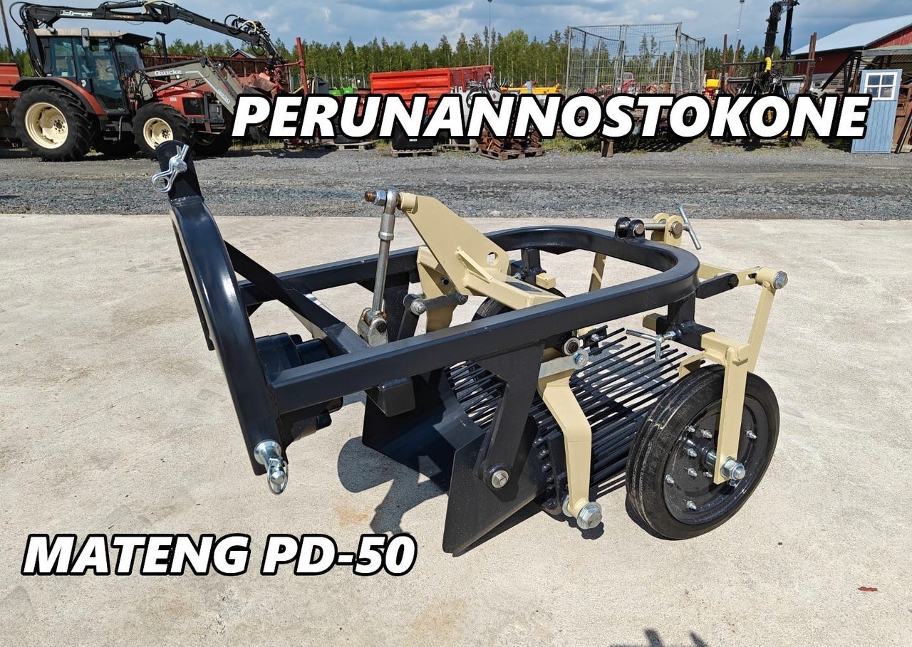 Mateng PD-50 perunannostokone - VIDEO | Tori