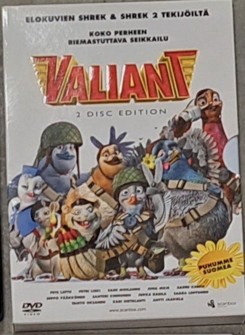 Valiant 2-disc dvd | Tori