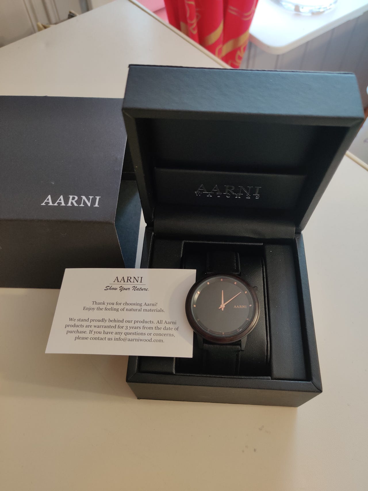 AARNI Ebony miesten kello | Tori