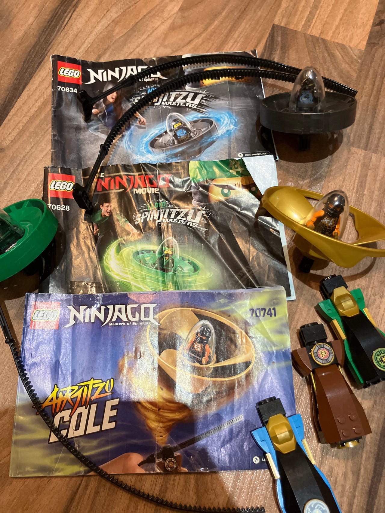 Lego Ninjago Spinjitzu ja Airjitzu 70628 70634 70741 | Tori