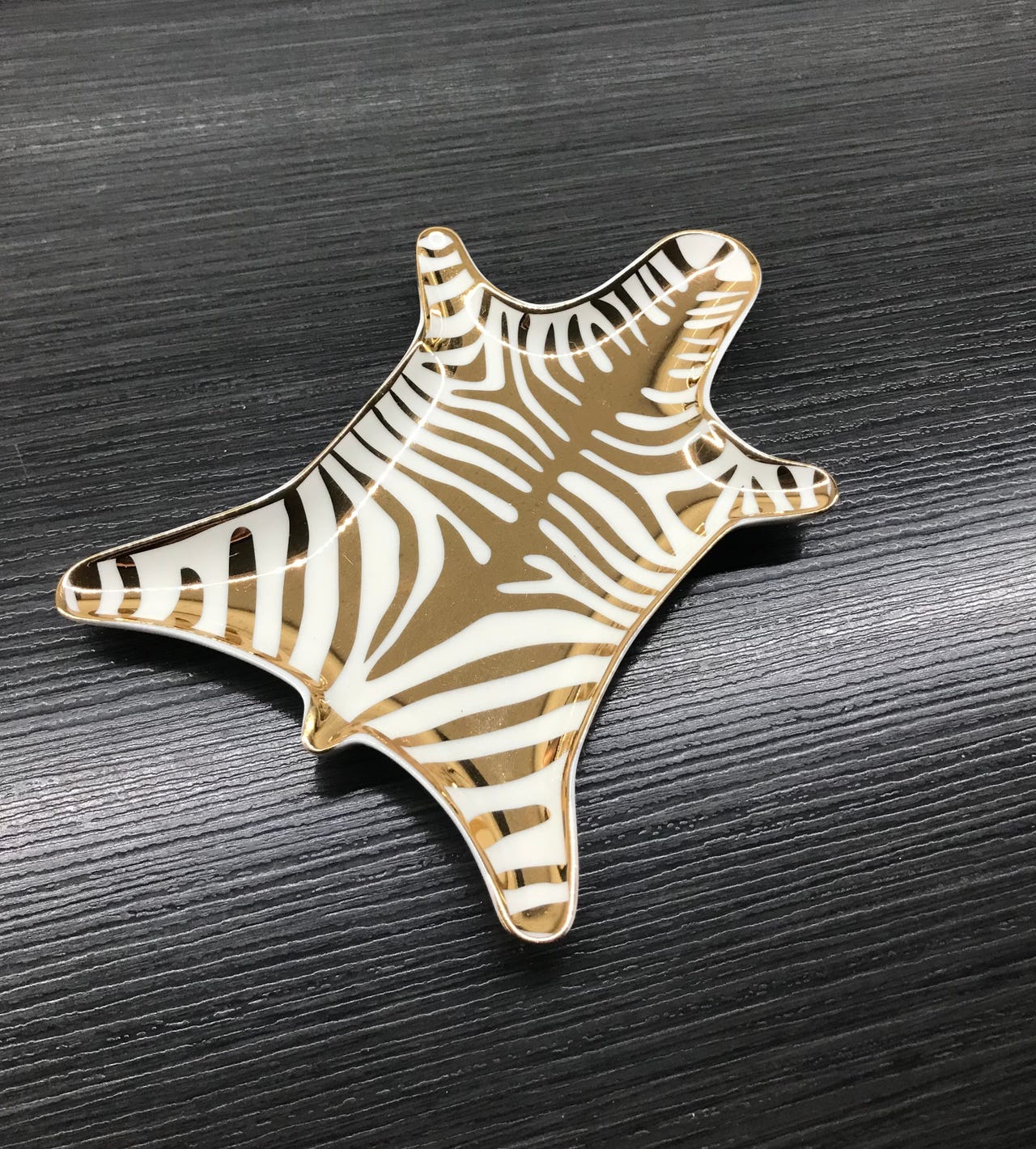 Jonathan Adler Zebra dish kulta ja hopea | Tori