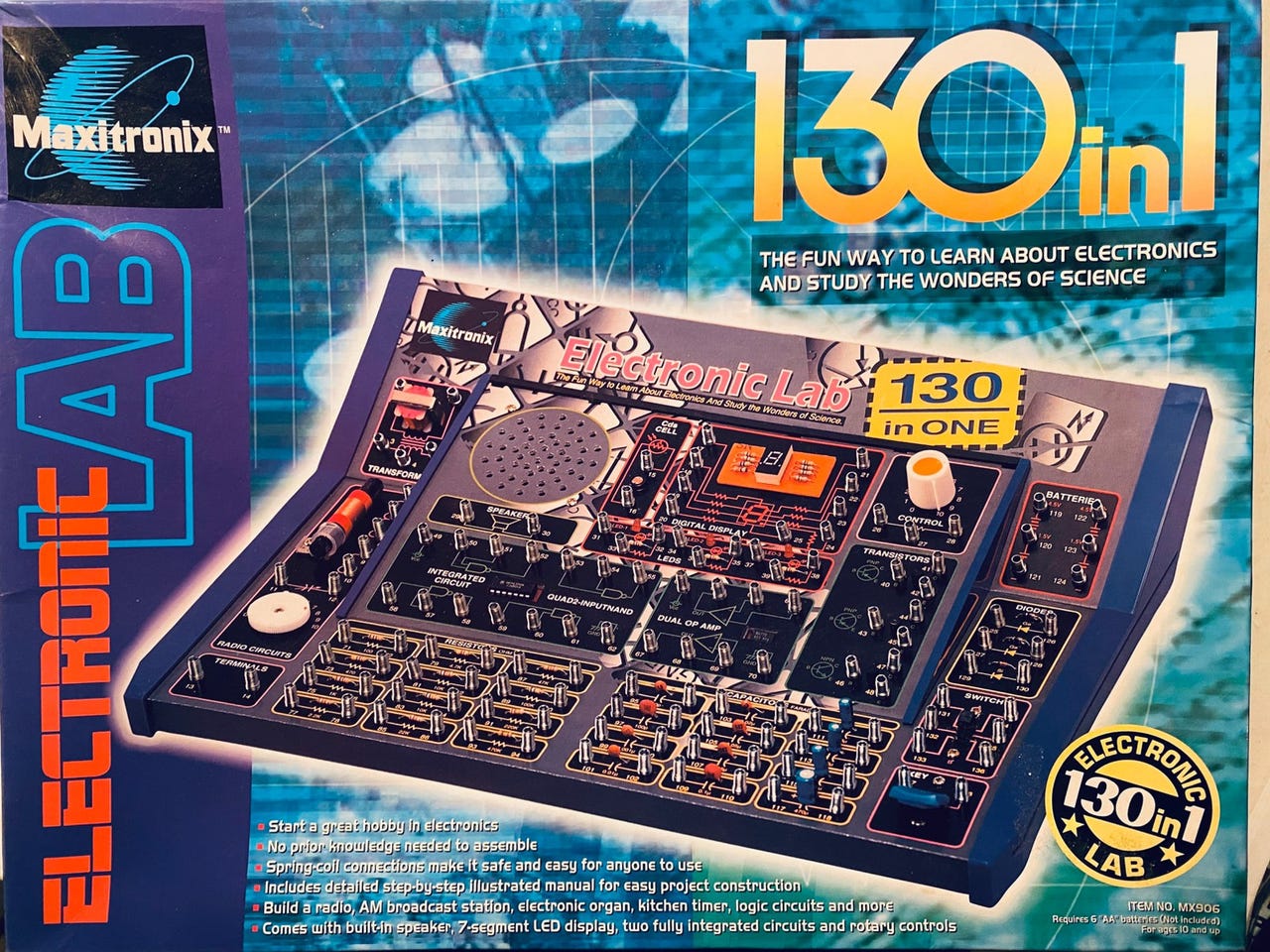 Maxitronic Elektroniikan rakennussarja 130in1 | Tori