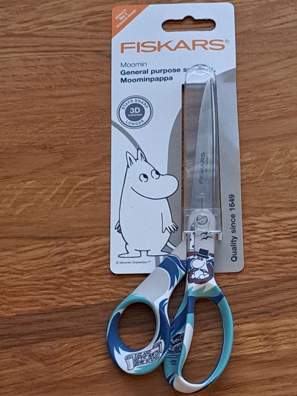 Fiskars sakset muumipappa uudet | Tori