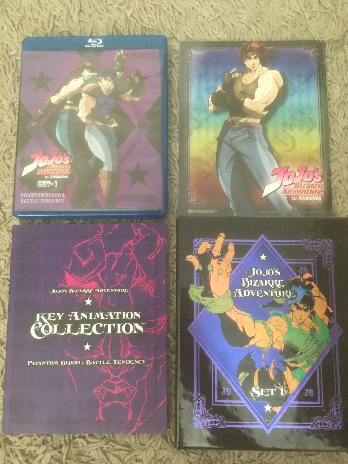 Jojo’s bizarre adventure set 1 anime blu-ray | Tori