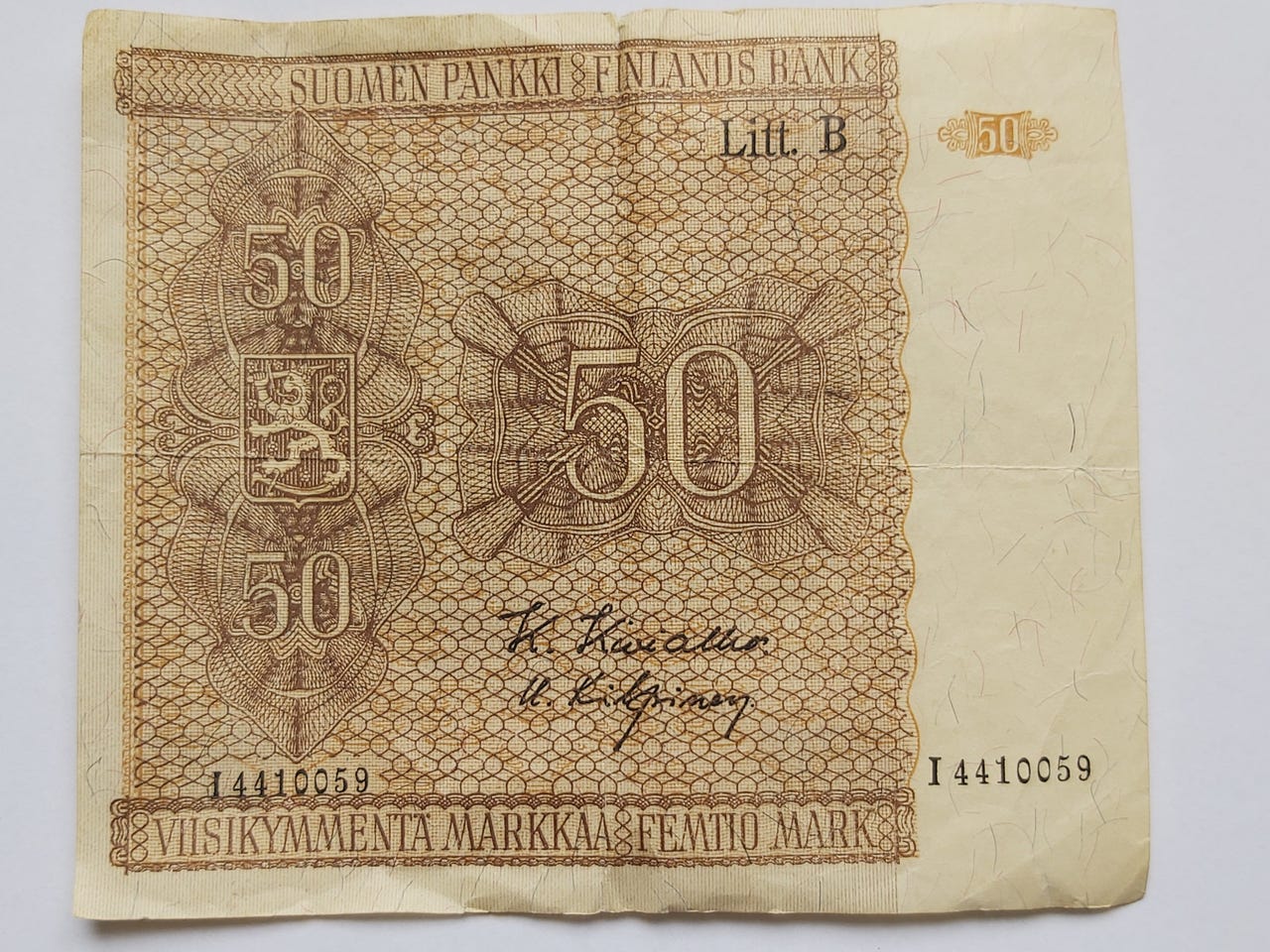 Wanha Suomi seteli | Tori