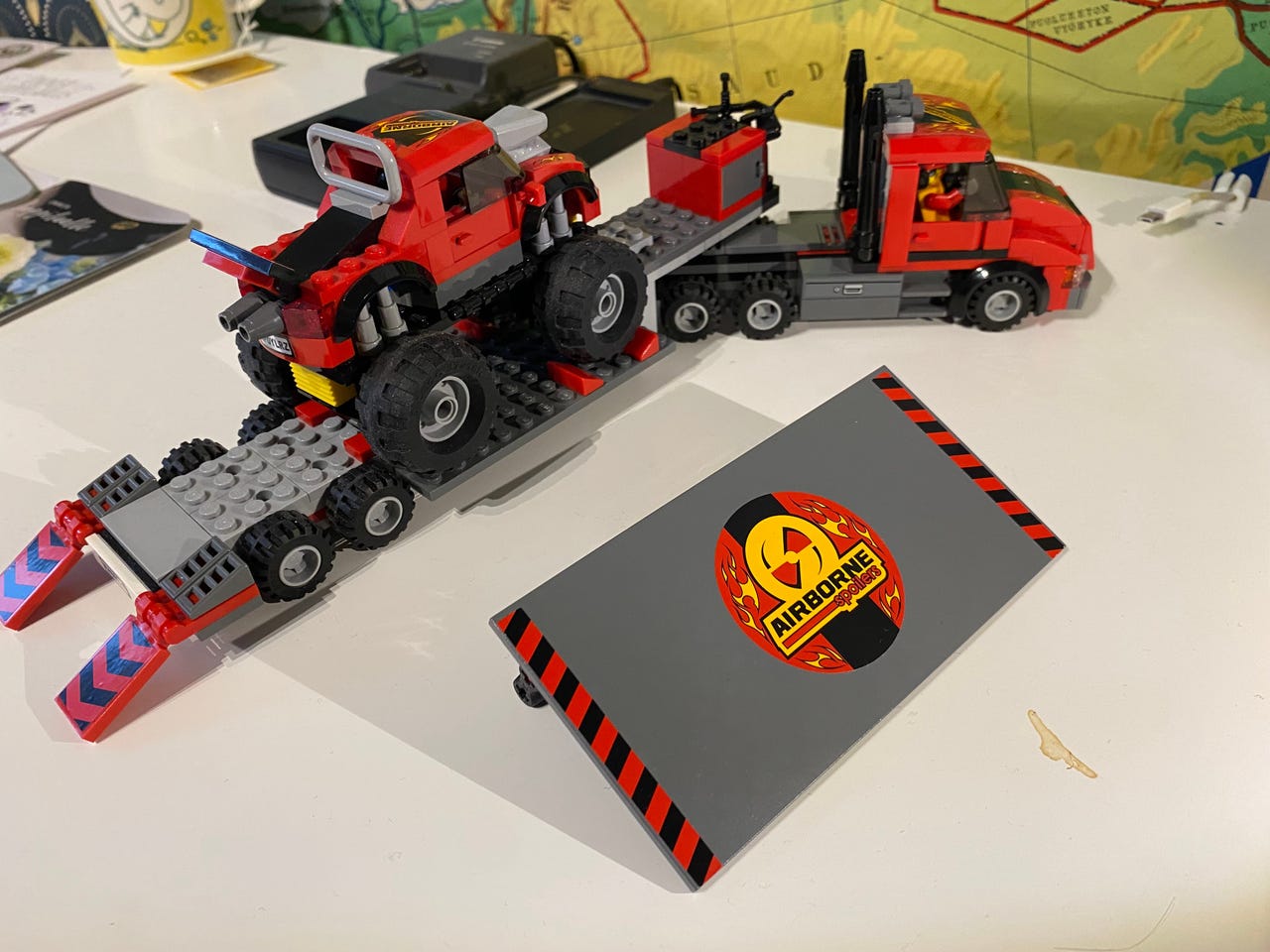 LEGO 60027 Monsteriauton kuljetus // Monster Truck Transporter | Tori