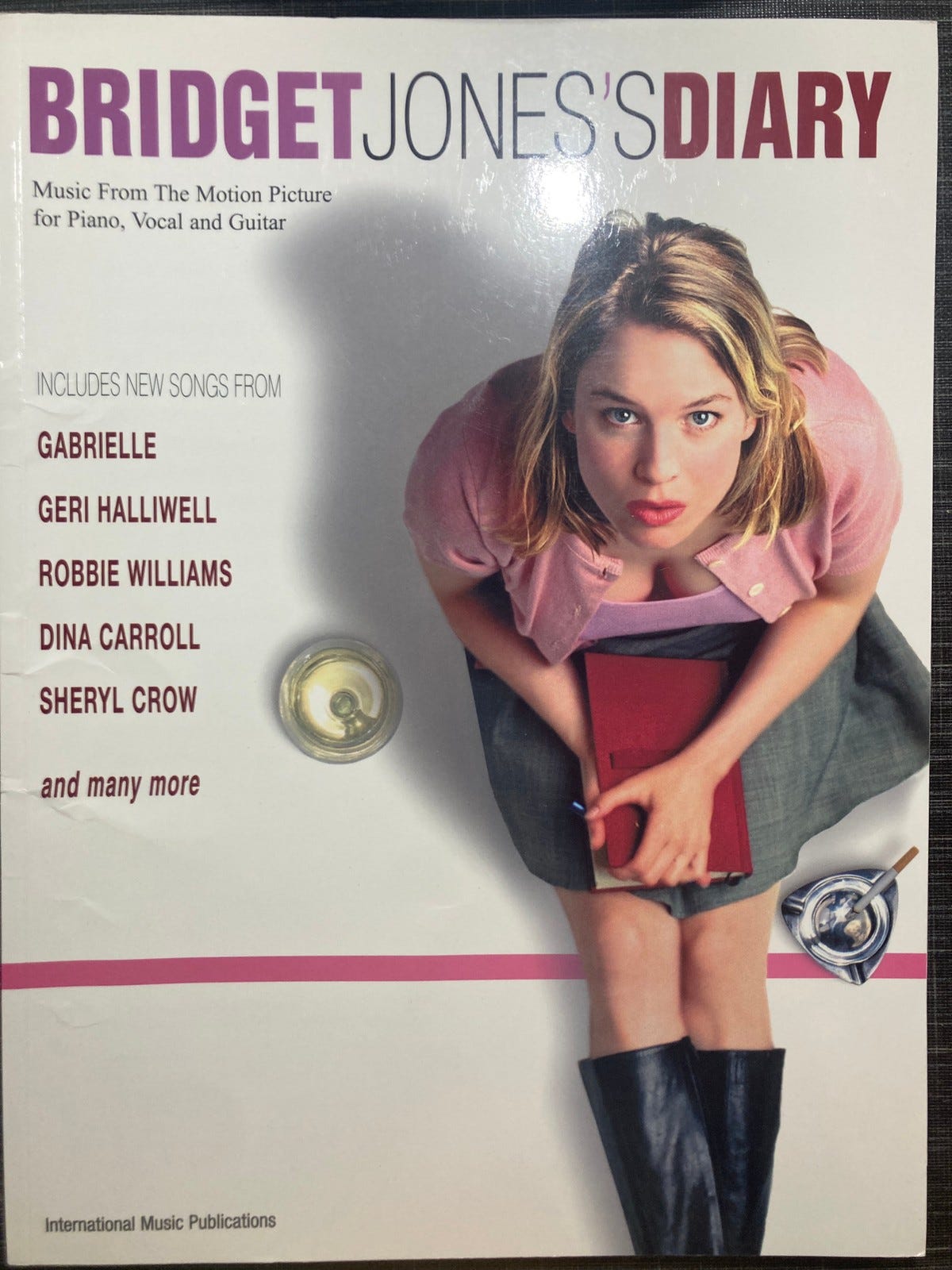 Bridget Jones 1 -elokuvan soundtrack, nuotit pianolle | Tori