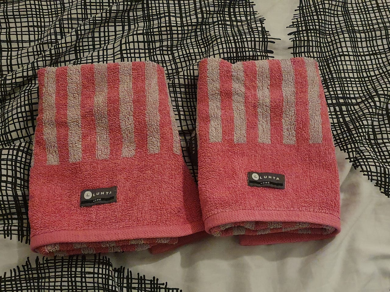 🌸 2 x Luhta Home pyyhe (Espoonlahti/posti) | Tori