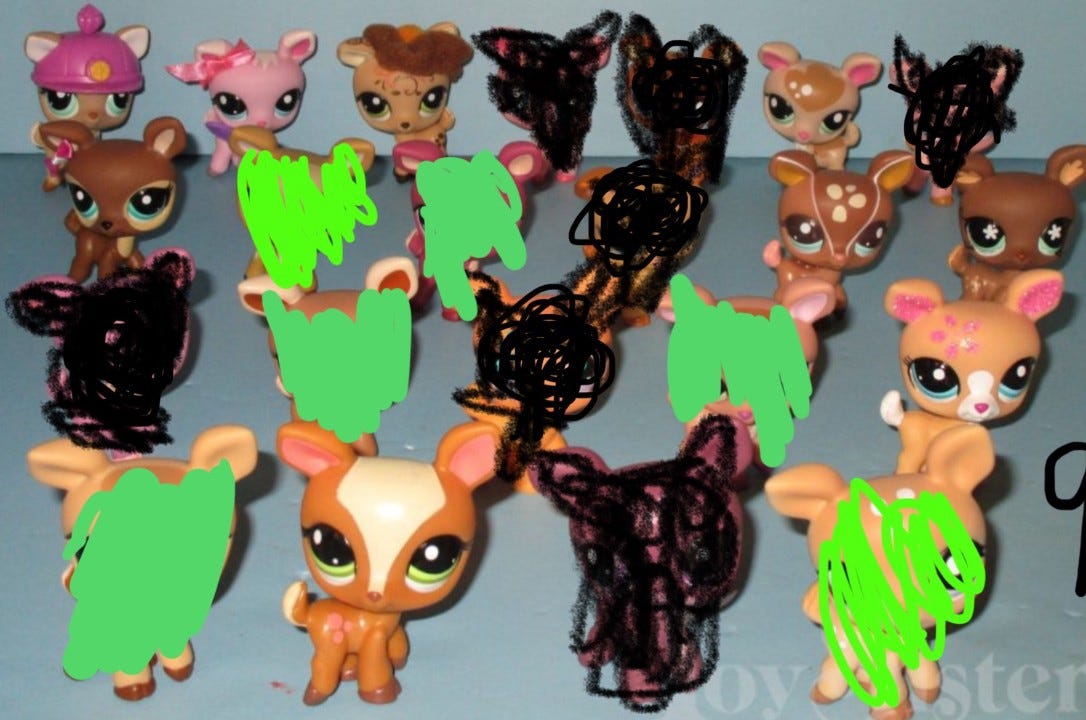 Littlest pet shop lps peura / vauva | Tori