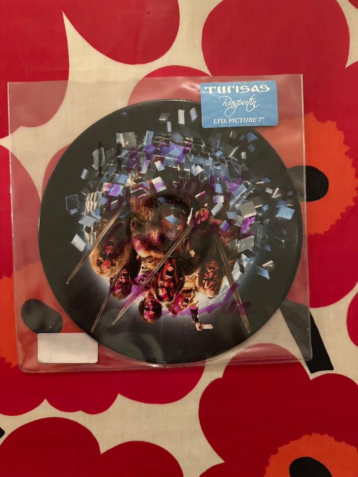 Turisas “Rasputin” - rajoitettu painos 7” kuva-vinyyli | Tori