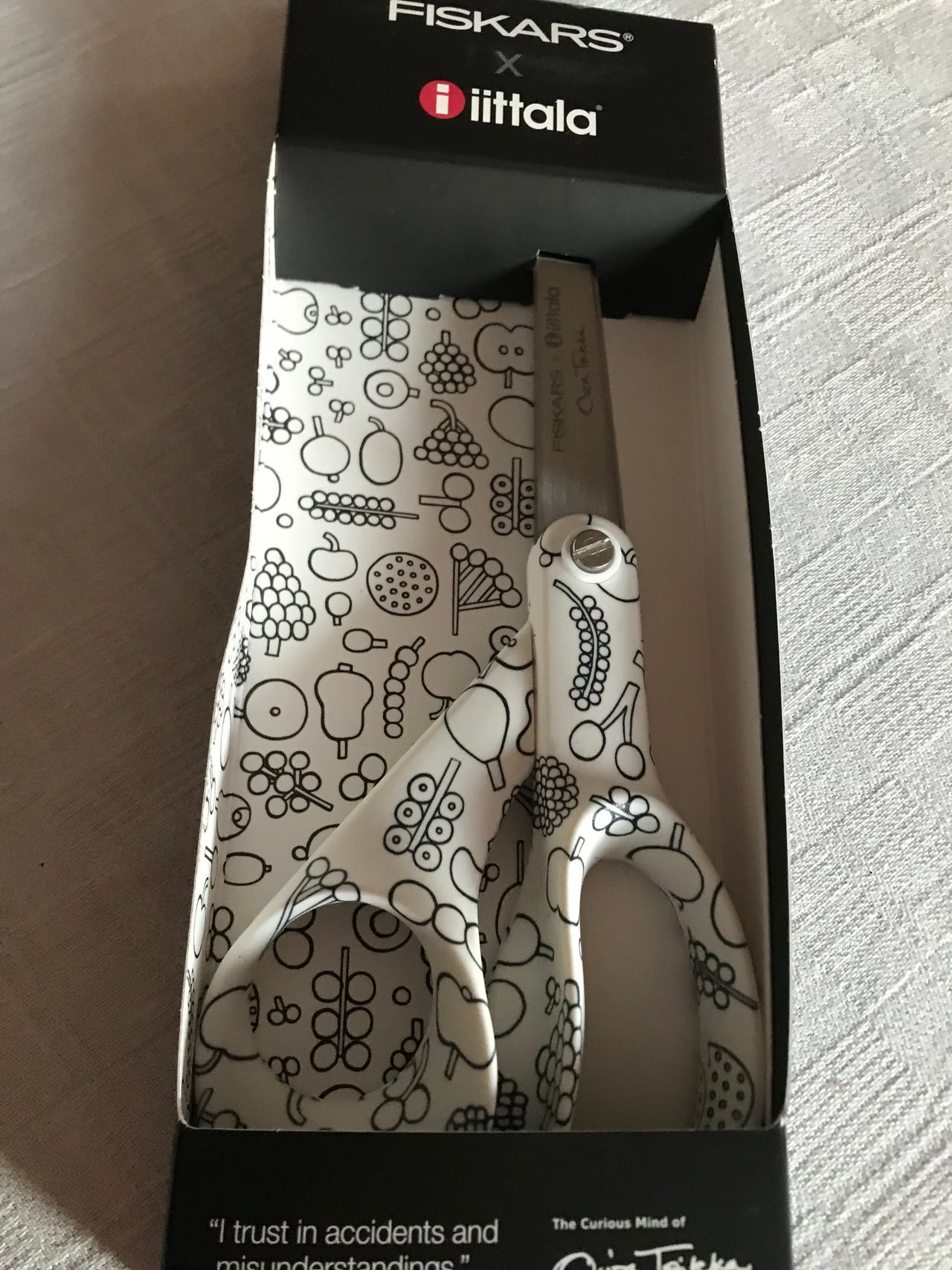 Fiskars x Iittala sakset 21cm Frutta-kuvio | Tori