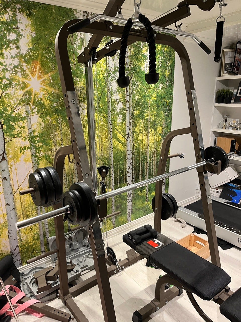 Hammer Kuntokeskus, ylä - ja alatalja, penkki etc. | Tori