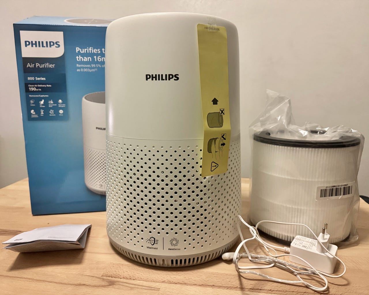 Philips 800 series AC0819/10 Ilmanpuhdistin + uusi suodatin | Tori