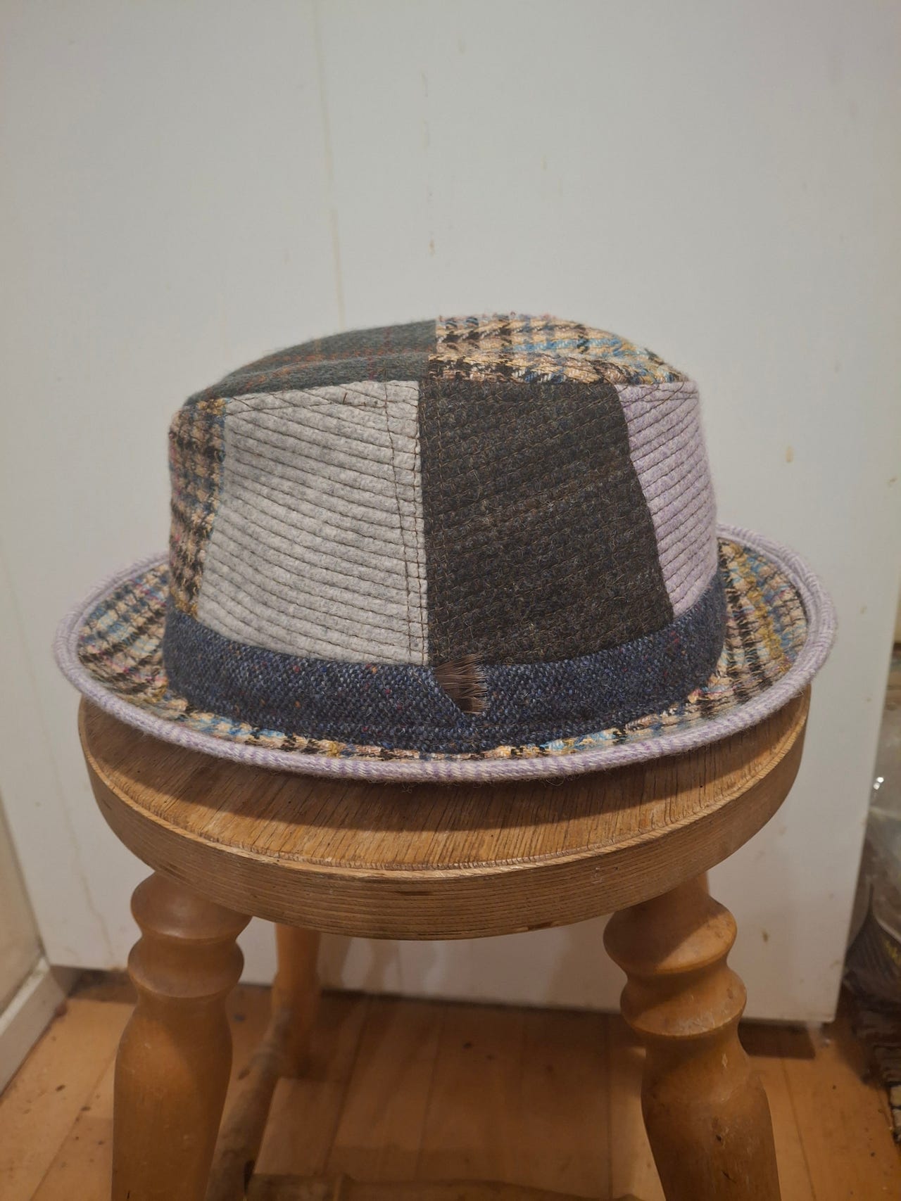 Kevin&Howlin tweed patch fedora hattu | Tori