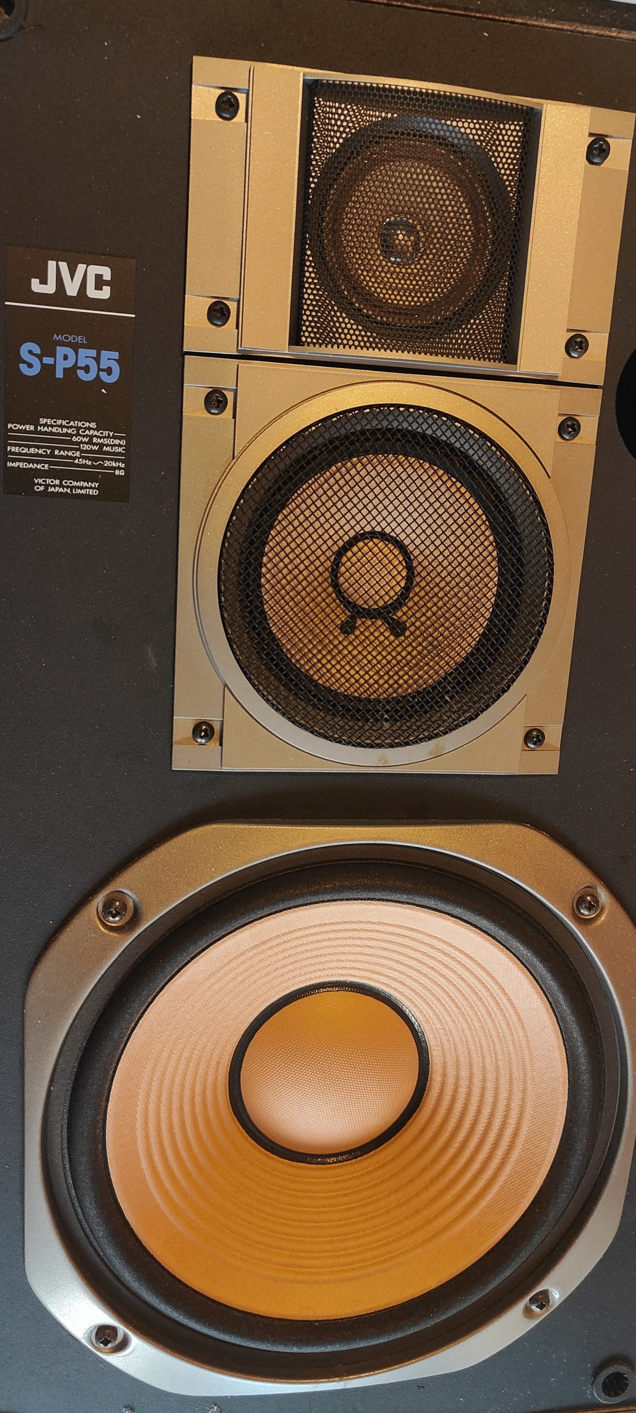 JVC S-P55 Retro kaiuttimet 2 kpl. | Tori