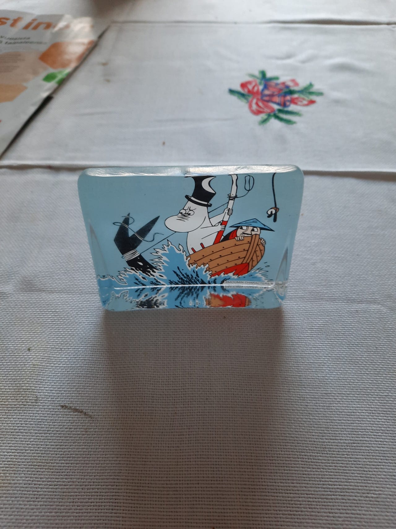 Muumi ja meri lasikortti | Tori