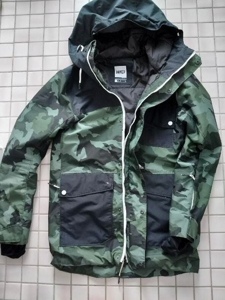 WARP miesten laskettelutakki koko XS | Tori