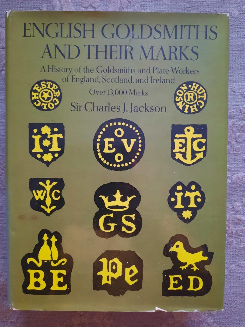English Goldsmiths and their marks | Tori