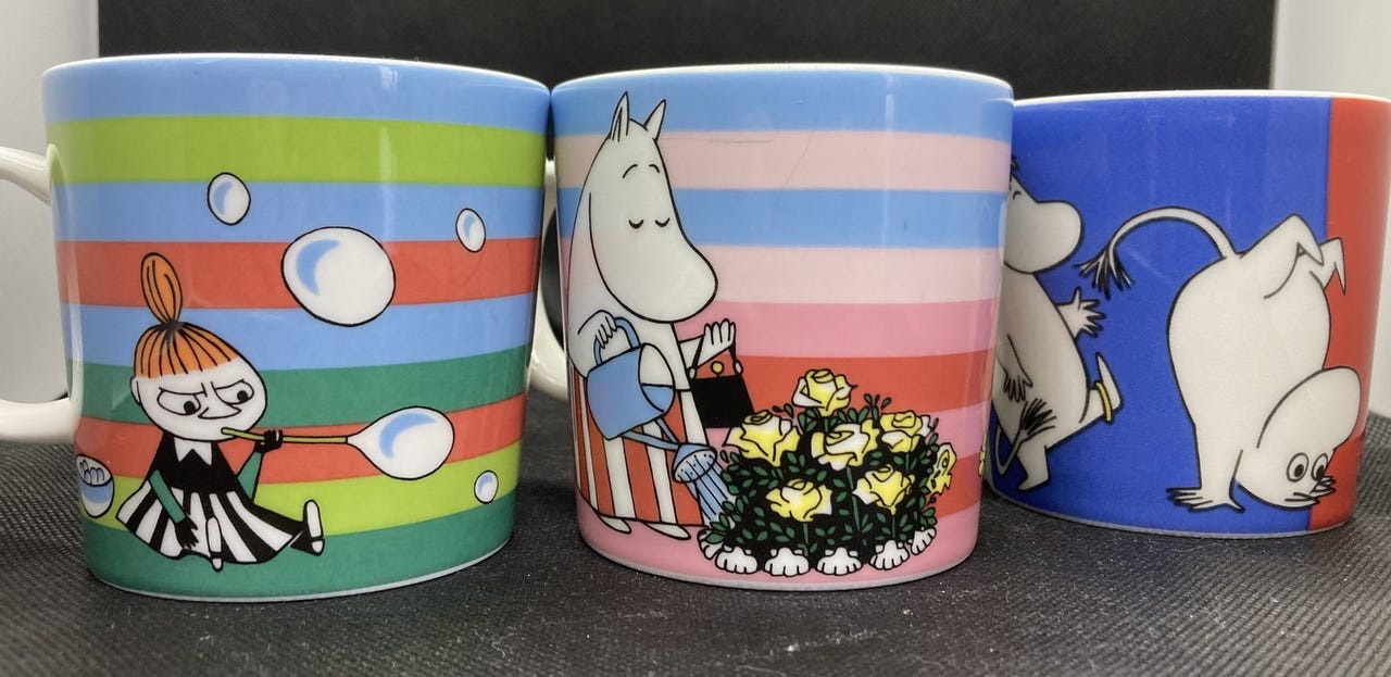 Muumimukit Saippuakuplia, Ruusutarha, Perhe | Tori