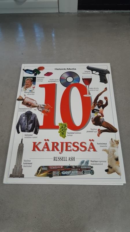 10 kärjessä - Russell Ash -Listahullun toivekirja | Tori