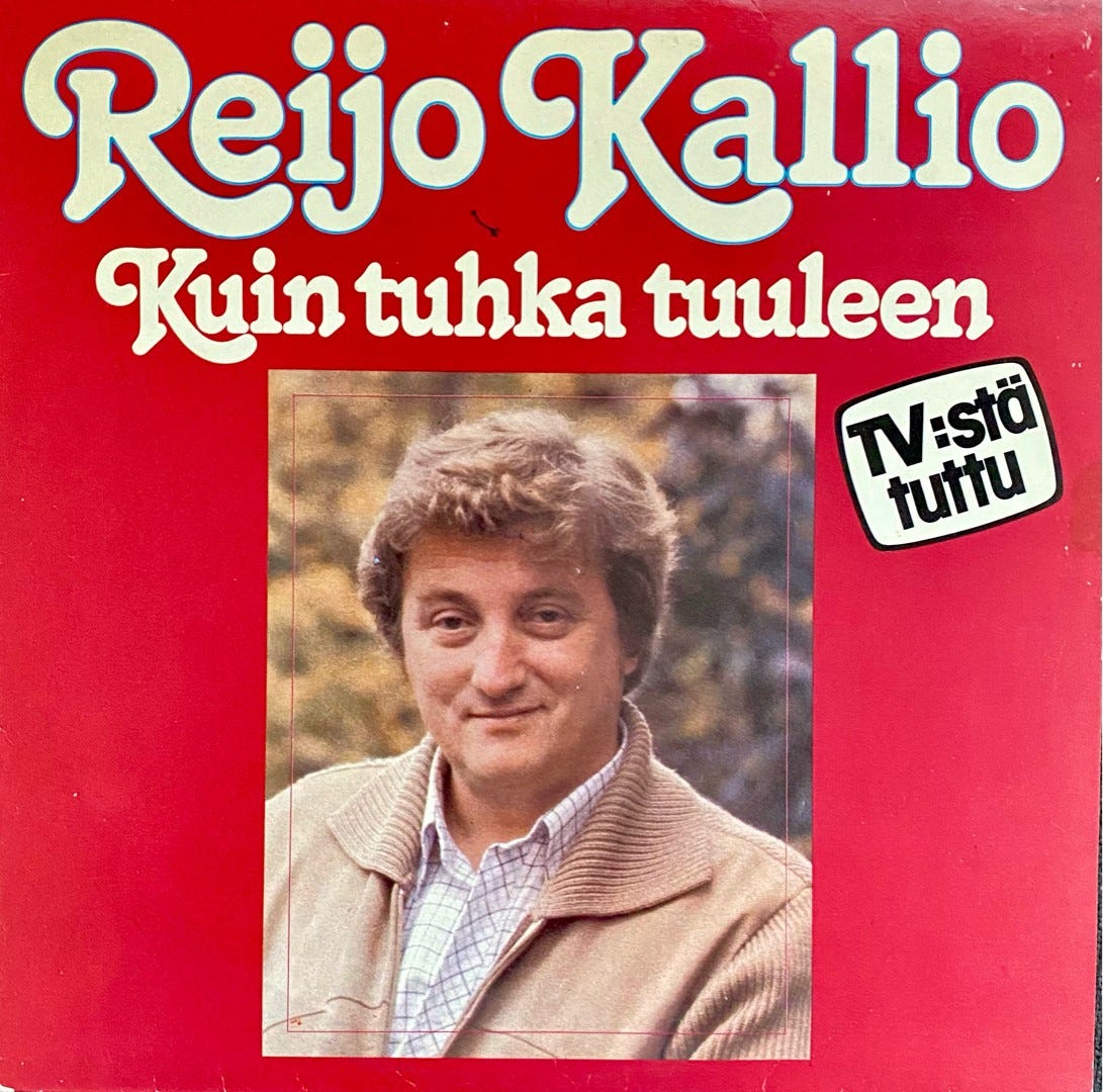 Reijo Kallio Kuin tuhka tuuleen LP | Tori