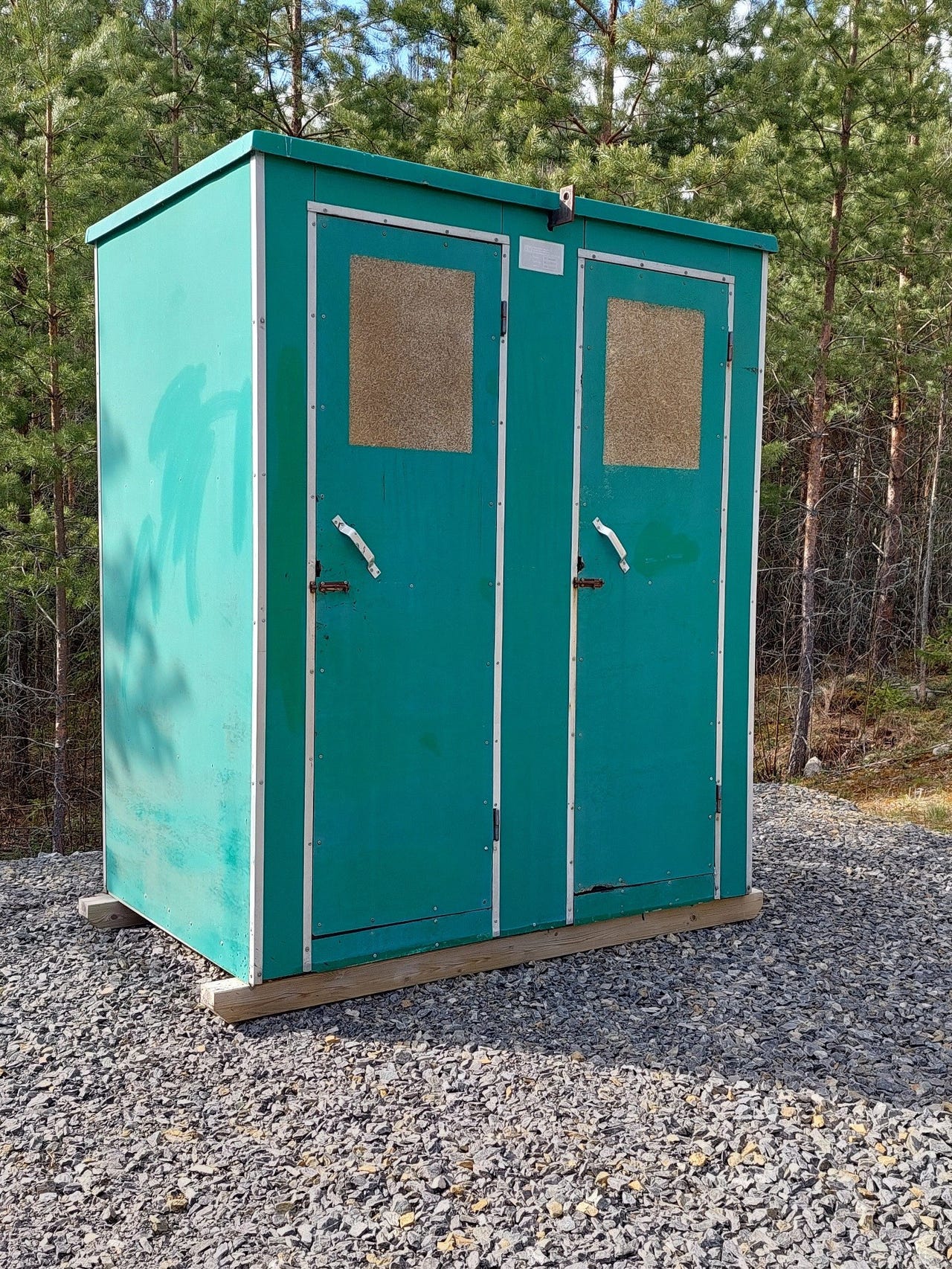 Työmaavarasto/wc | Tori