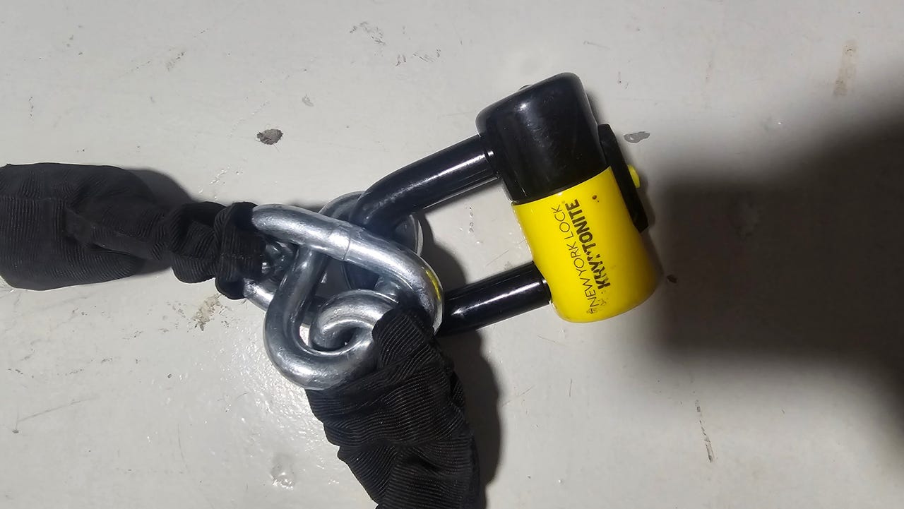 Polkupyörän lukko, ketju, pyörän lukko, moottoripyörän lukko | Tori