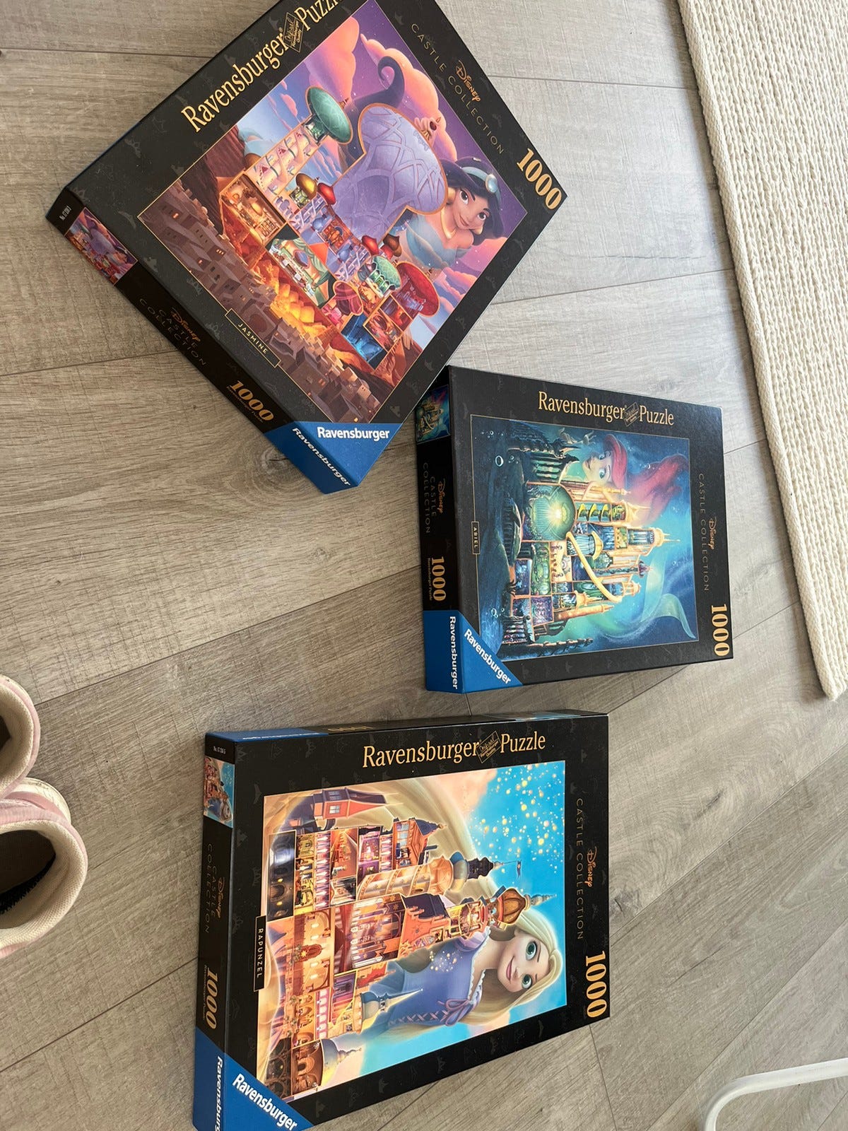 Disney 1000 palan palapeli x3. Aladdin, pieni merenneito ja Tähkäpää | Tori