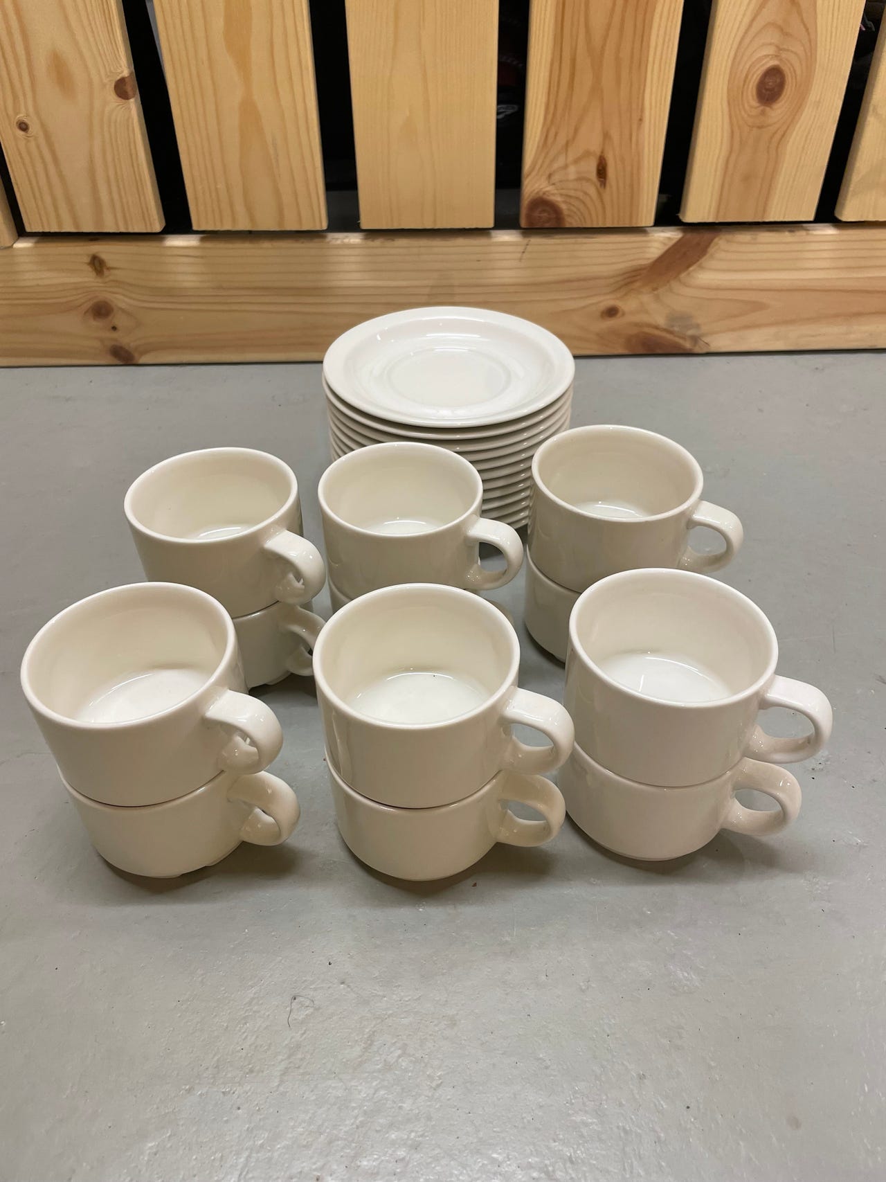 Arabia kesti kuppi ja lautanen 14cm 20kpl | Tori