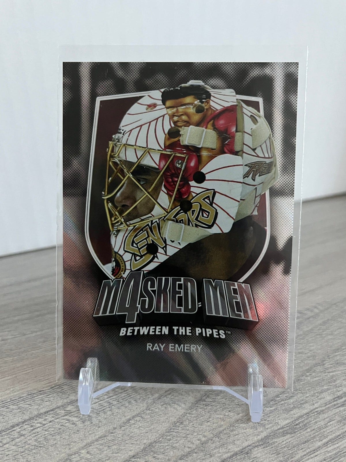 2011-12 ITG BTP Masked Men 4 Silver #MM-16 Ray Emery /90 | Tori