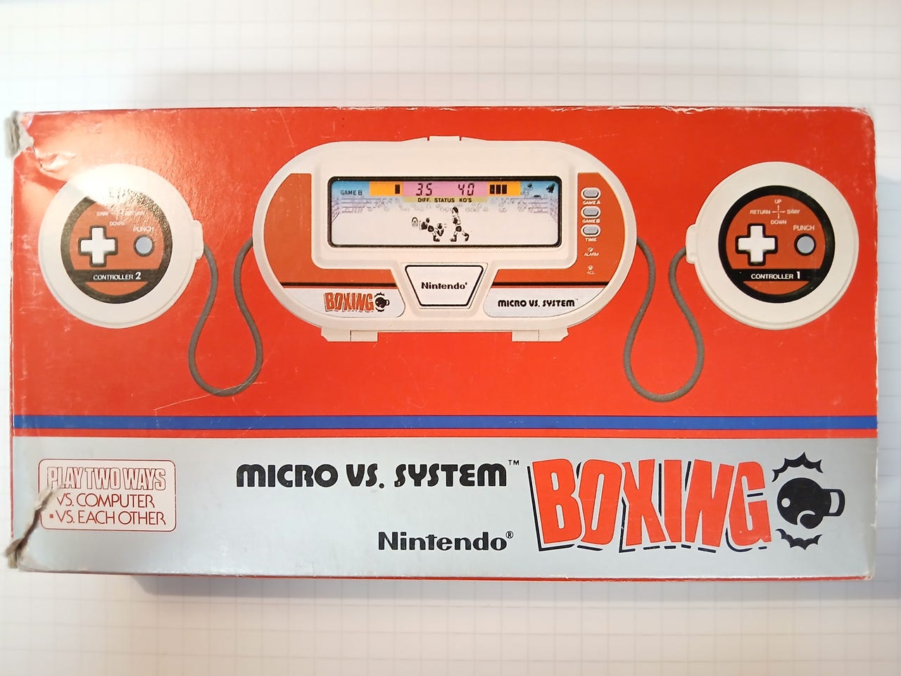 Nintendo Game&Watch Micro vs. System Boxing elektroniikkapeli | Tori