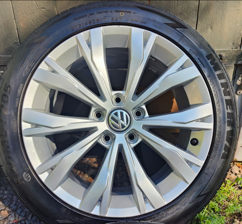Vw 17" 5x112 oem vanteet 225/45R17 kesärenkaat | Tori