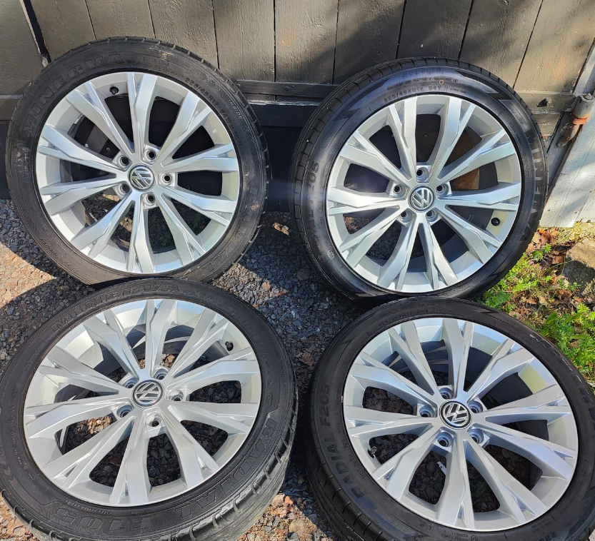 Vw 17" 5x112 oem vanteet 225/45R17 kesärenkaat | Tori