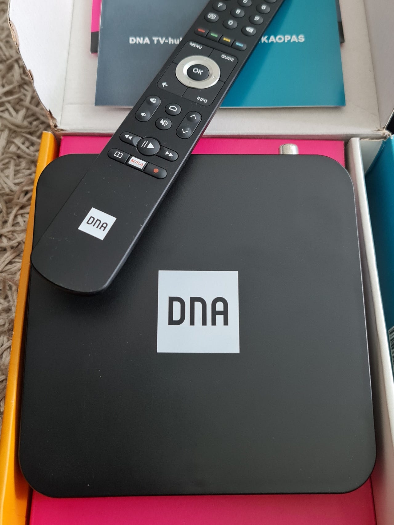 DNA TV-hubi + reititin | Tori