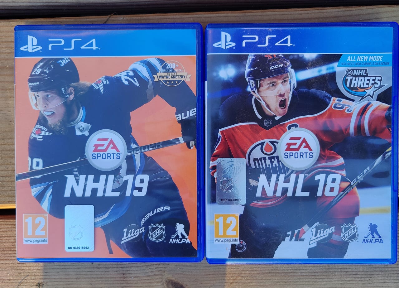 PS4 NHL 19 ja 18 | Tori
